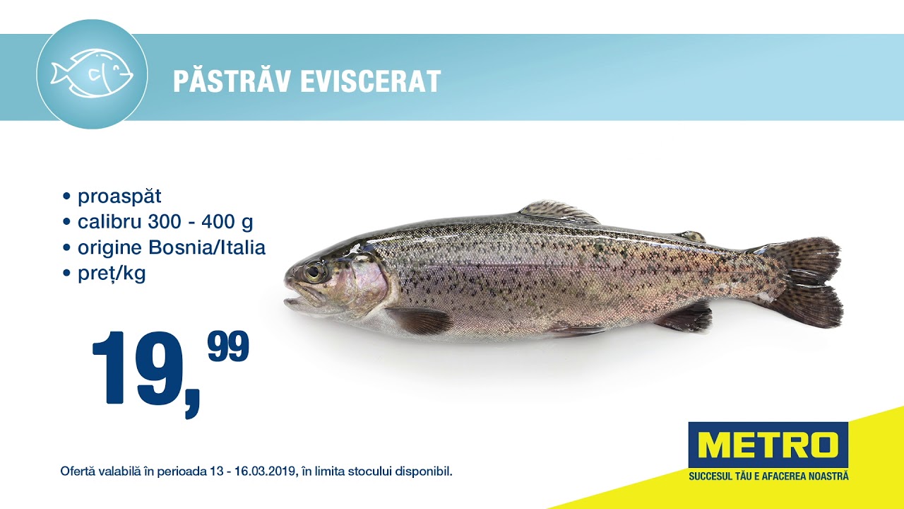 METRO - UltraFresh - Oferta Pastrav - 13-16.03.2019 - YouTube