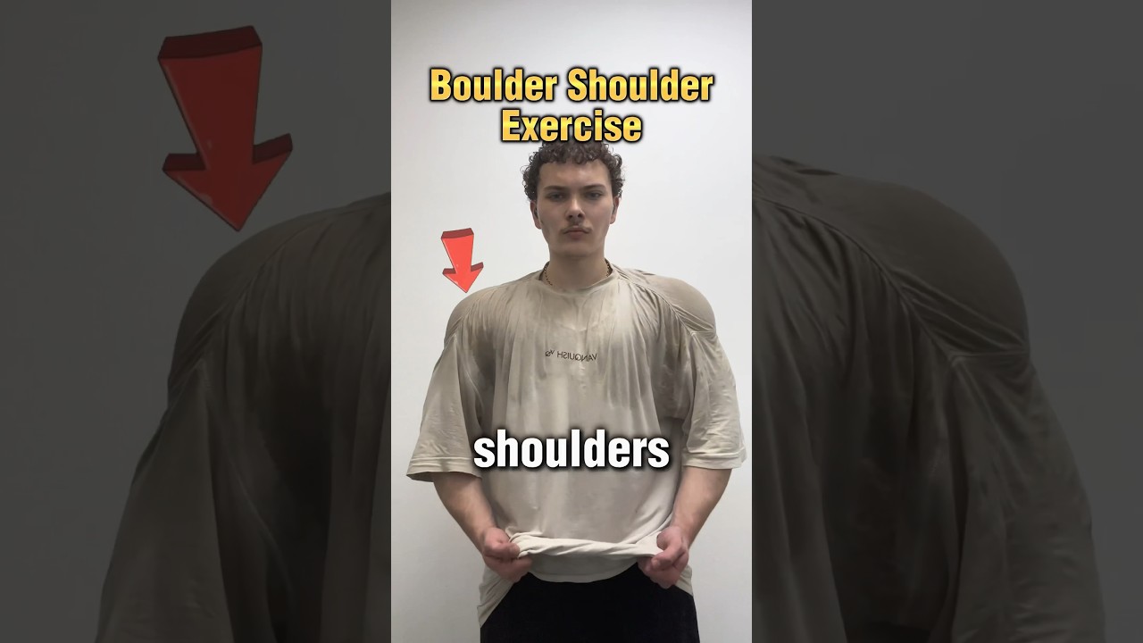 Boulder shoulder exercise! - YouTube
