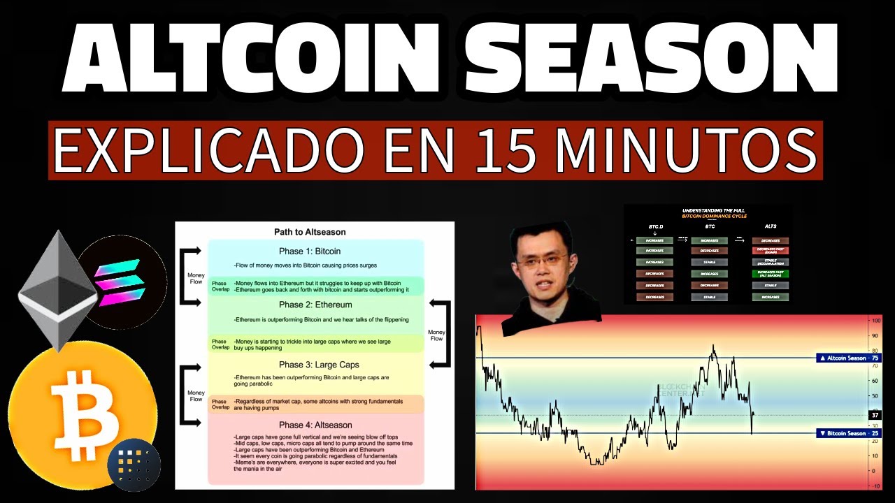 Así EMPIEZA una ALTCOIN SEASON (2024) Te EXPLICO Como FUNCIONAN Las DOMINANCIAS De BITCOIN y ...