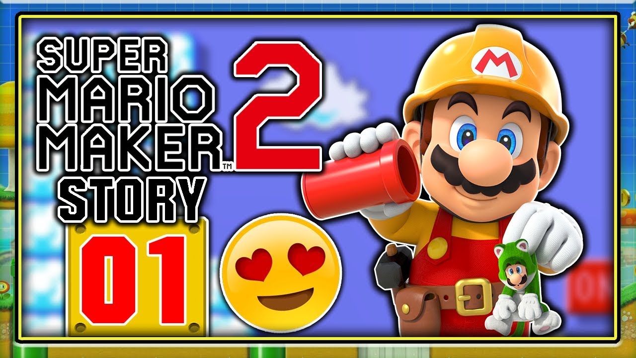 SUPER MARIO MAKER 2 STORY | Peach's Schloss wieder aufbauen!! | Let's ...