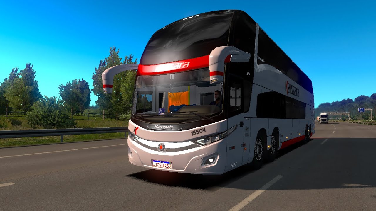 Mod Bus Marcopolo Paradiso New G7 Volvo ETS 2 V1.36 - YouTube