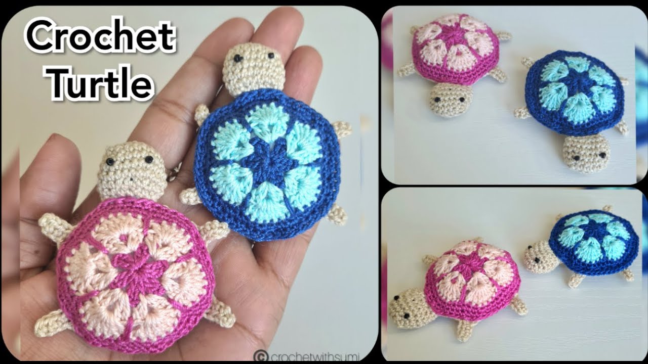 How To Crochet Turtle || Crochet Sea Turtle || Crochet Amigurumi - YouTube