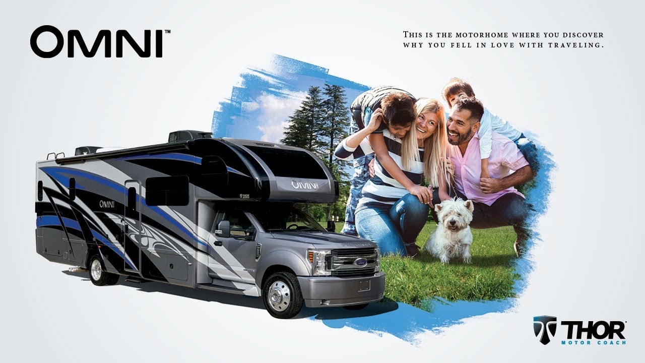 2019 Omni™ Class Super C Motorhome From Thor Motor Coach - YouTube
