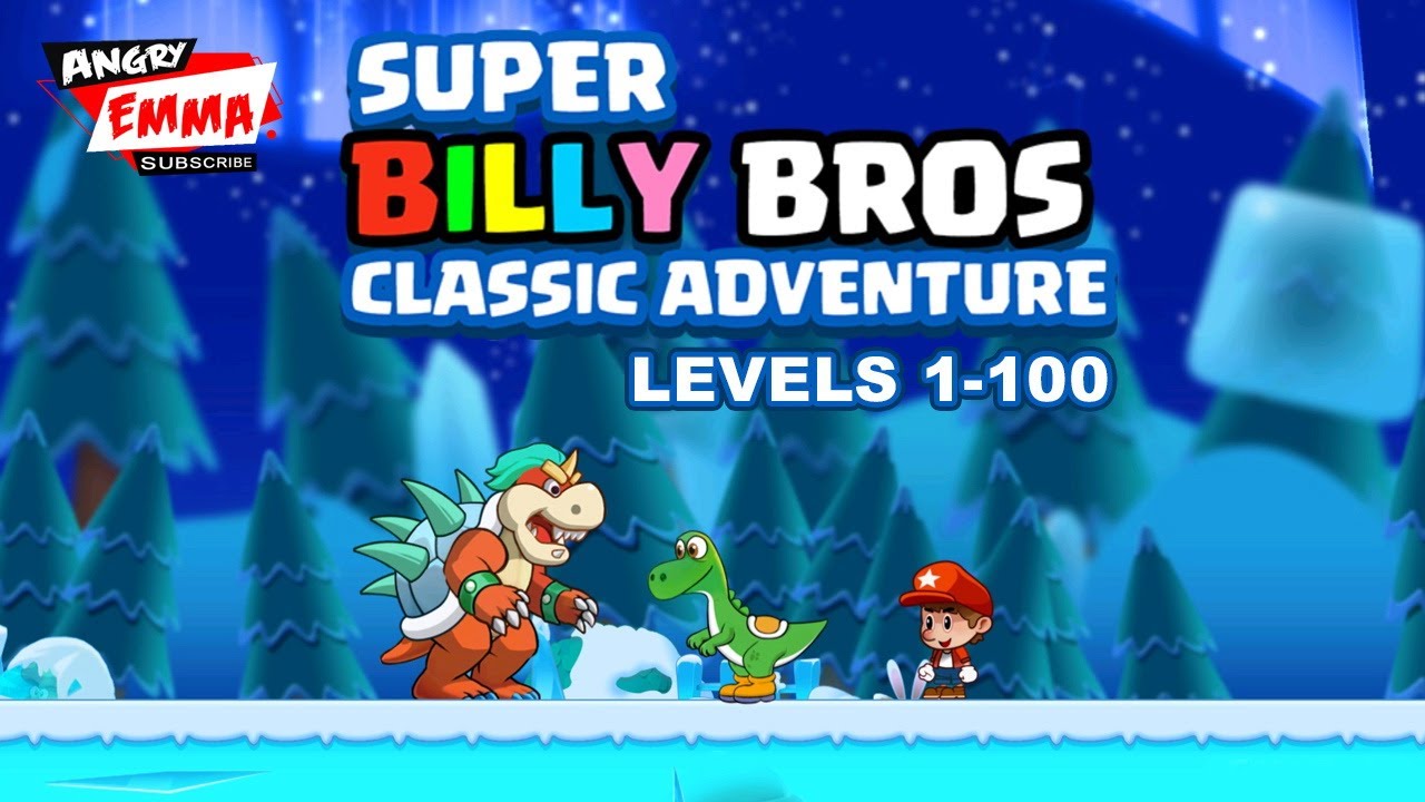 Super Billy Bros - Levels 1-100 - YouTube