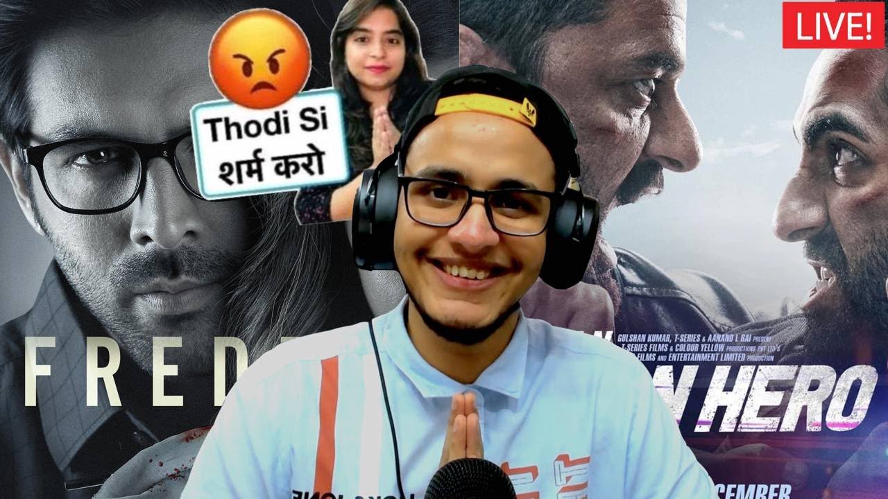 Reviewing Freddy & An Action Hero Movies🛑 | Phasmo + Fall Guys Later - YouTube