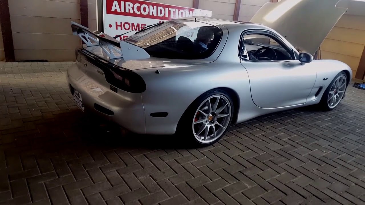 Mazda RX7 Flame - YouTube