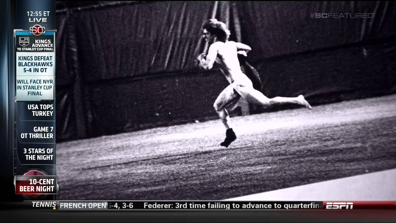 10-Cent Beer Night: A look back - YouTube