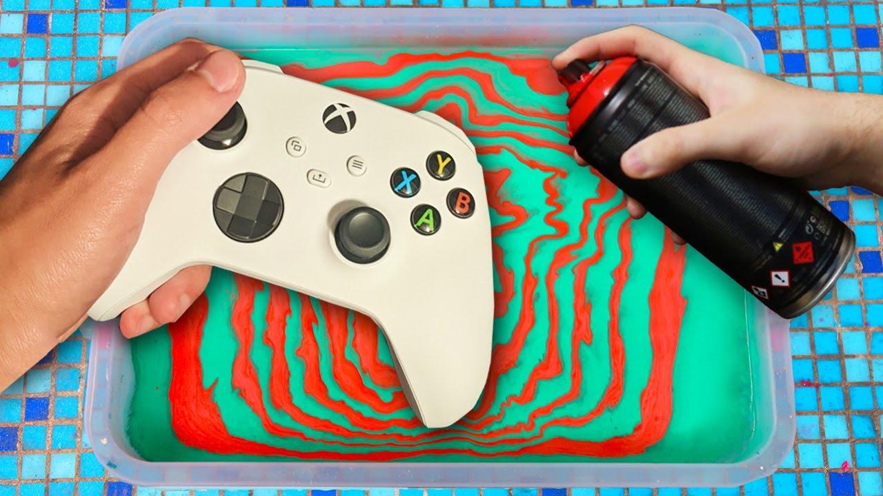 HYDRO Dipping XBOX SERIES S Controller ! - YouTube