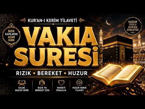 🎧 Vakıa Suresi HD Ses Kalitesi | Rahatlatan ve Kalbe Dokunan Kur'an Tilaveti