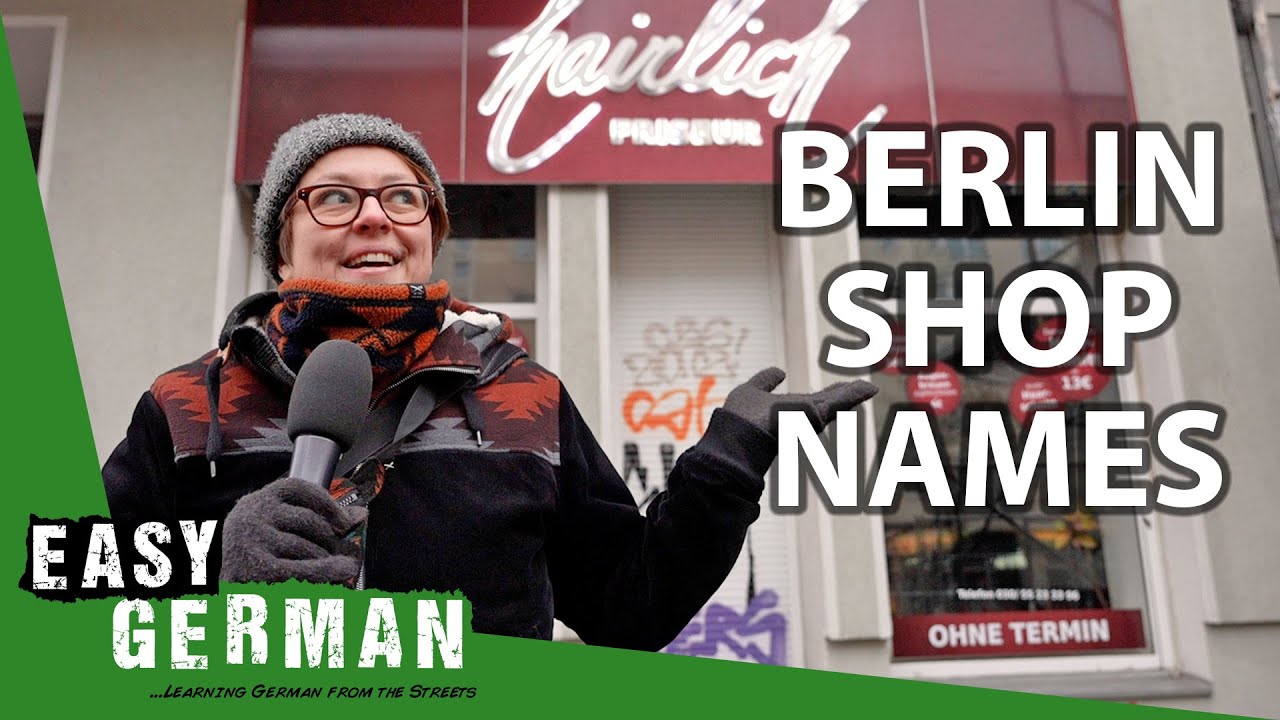 Fascinating Shop Names in Berlin - YouTube