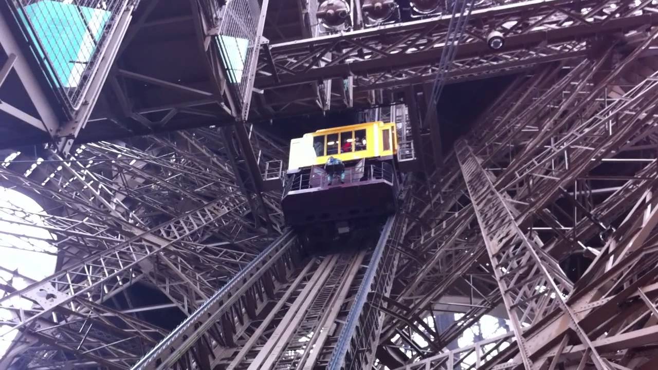 Elevador - Torre Eiffel - YouTube
