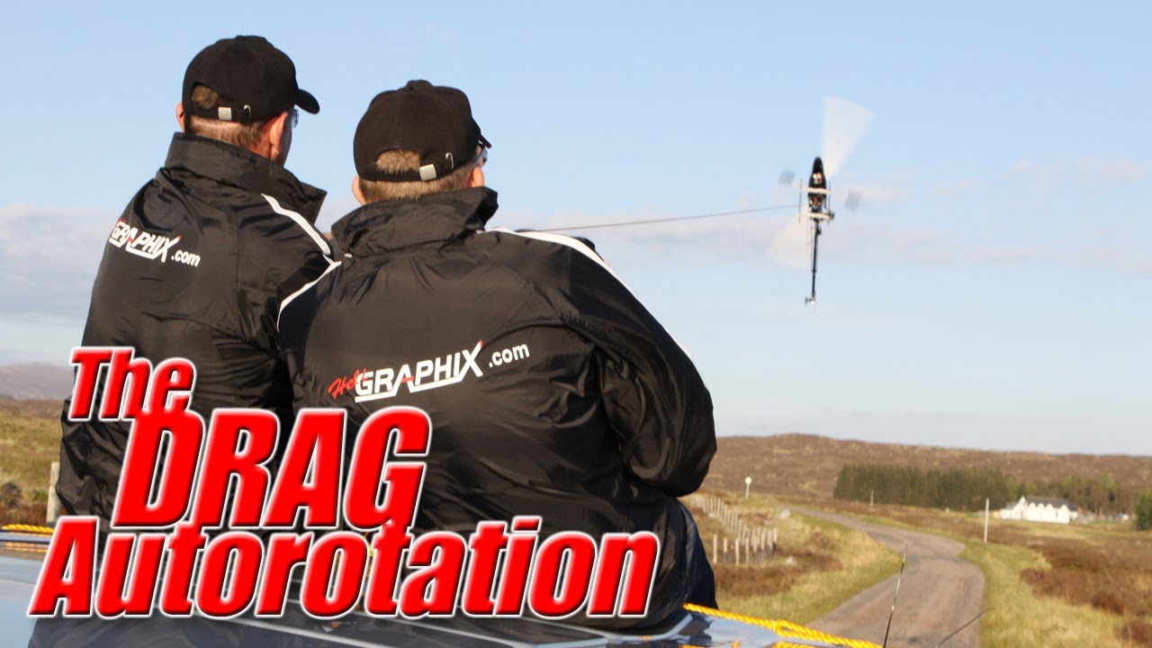 Helicopter used as KITE - infinite autorotation from car rooftop - YouTube