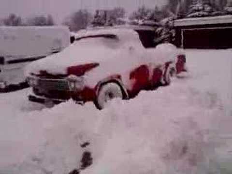 Blizzard At Ellsworth AFB 05/02/2008 - YouTube