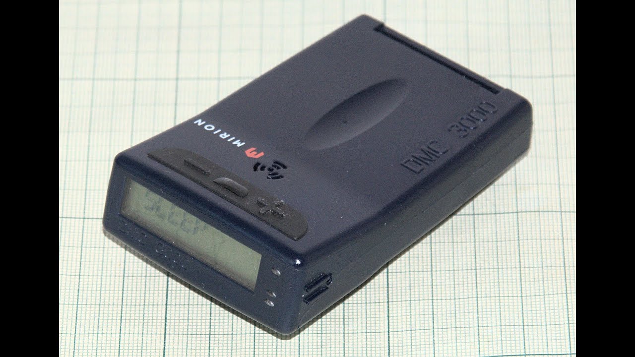 dozymetr indywidualny Mirion DMC-3000 - personal individual dose and ...