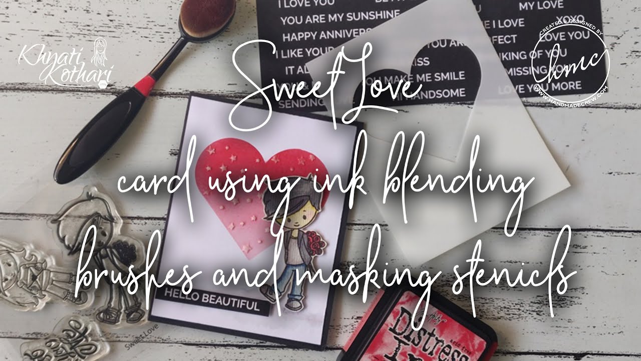 Sweet love Card - Cardmaking Idea - YouTube