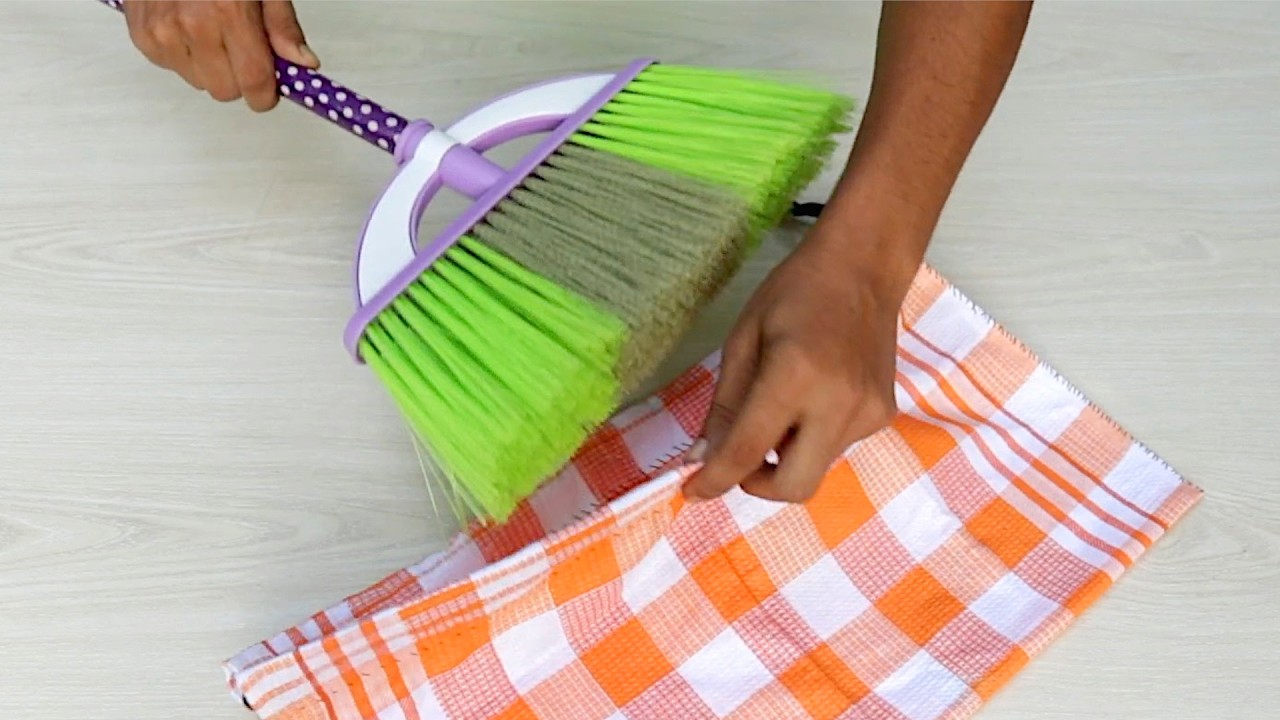 This Cloth And Broom Trick Will Save The Day! - YouTube