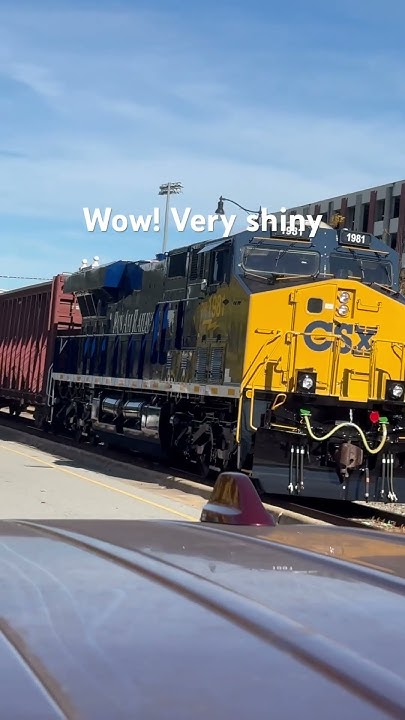 1981 Pan Am Railways CSX heritage unit! - YouTube