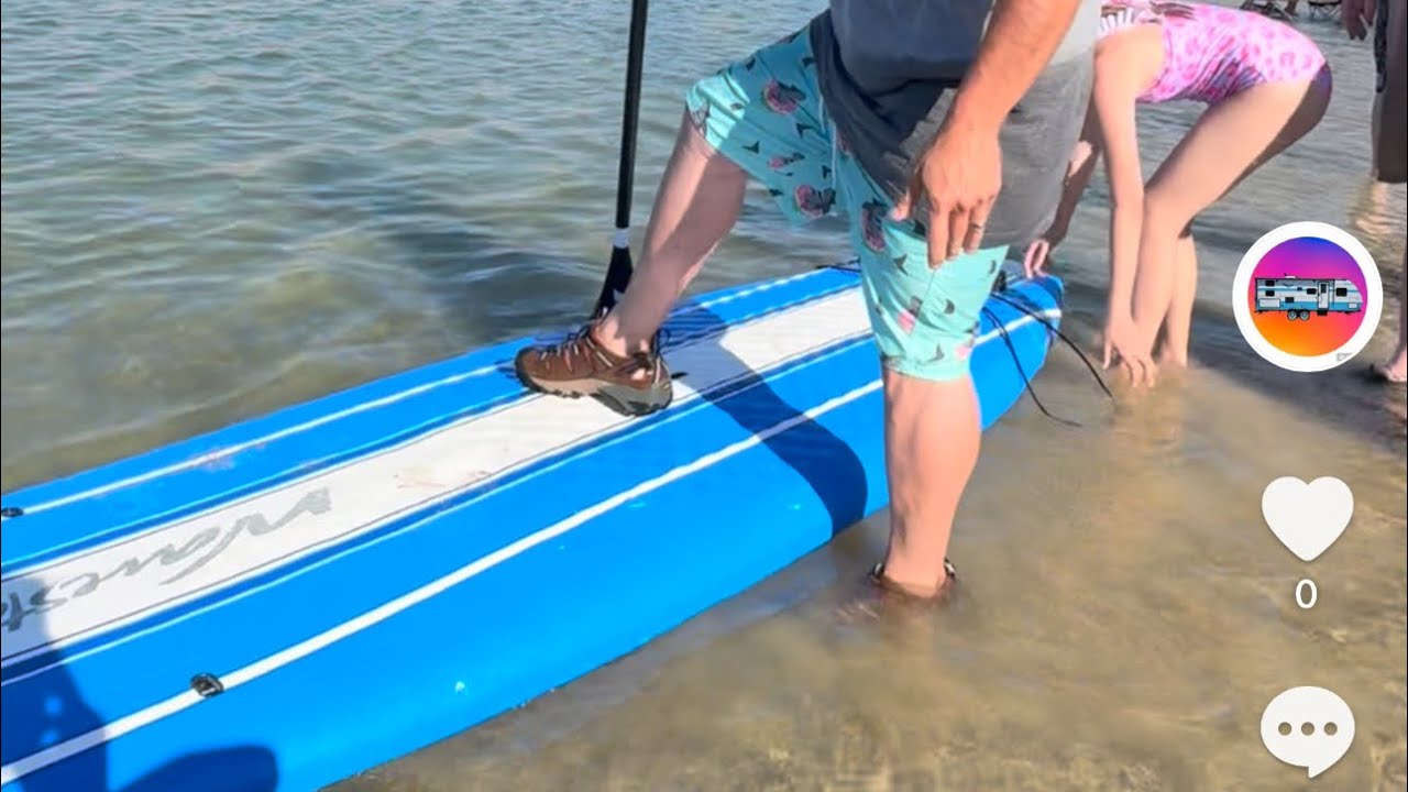Paddle Board Training Gone Wrong - YouTube