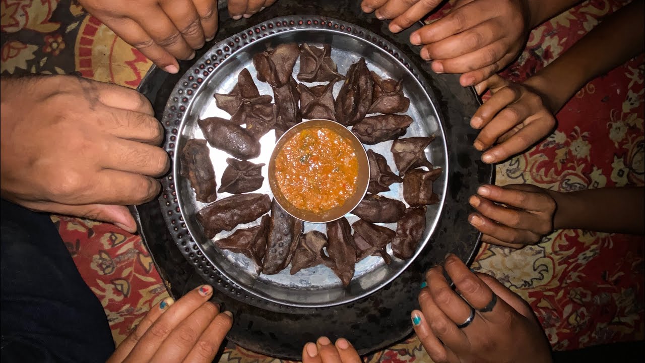 Healthy Black Momos 😍 | Negi & Family - YouTube