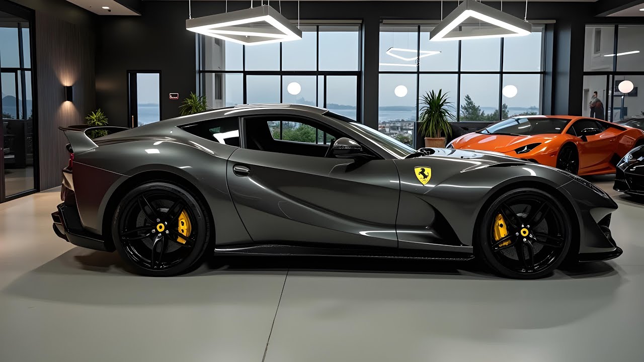 New Ferrari 812 GTS – The King of V12 Convertibles? - YouTube