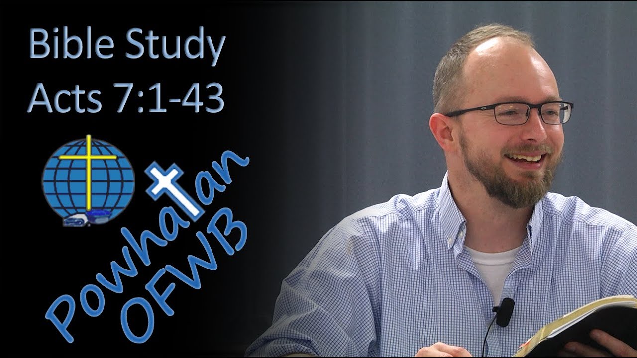 The Book of Acts, part 10 - October 1, 2023 PM - YouTube