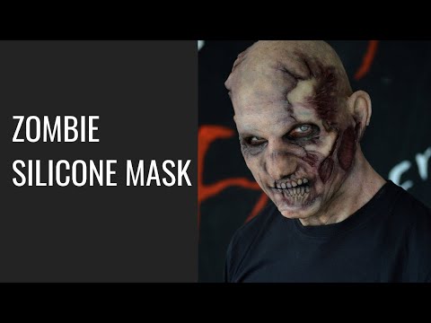 Zombie Silicone Mask - Zombie Maschera in silicone - CREA FX
