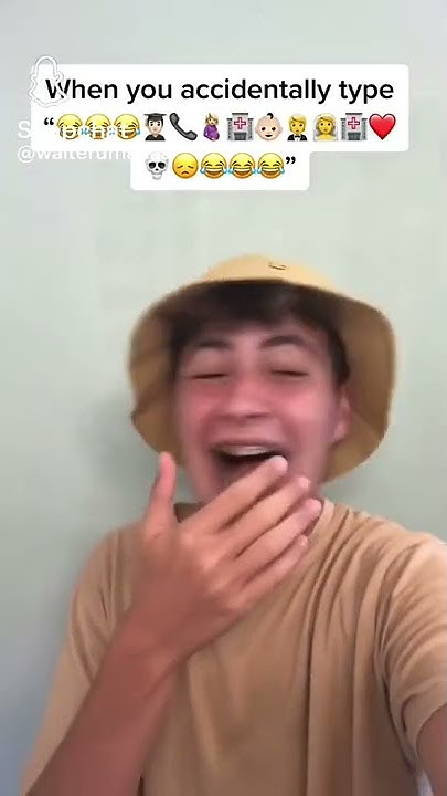 When you accidentally type the wrong emojis - YouTube