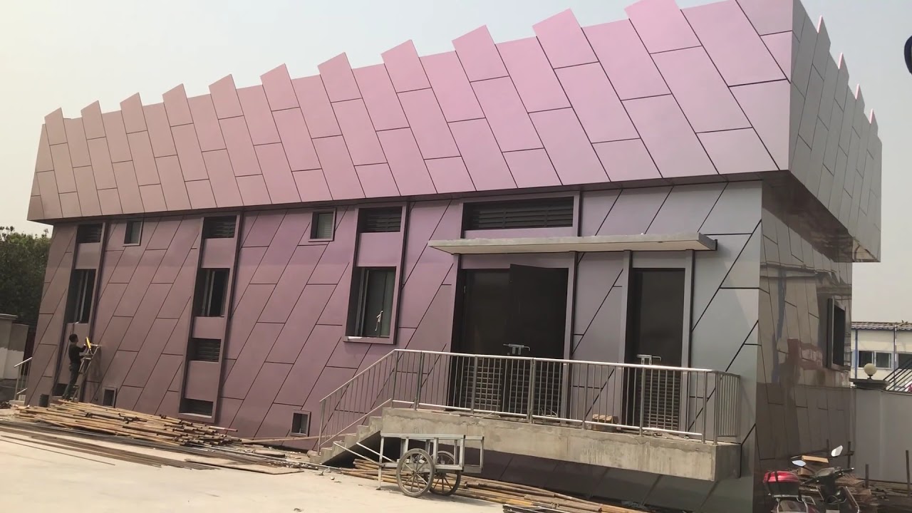 Alucobest Spectra Aluminum Composite Panel - YouTube