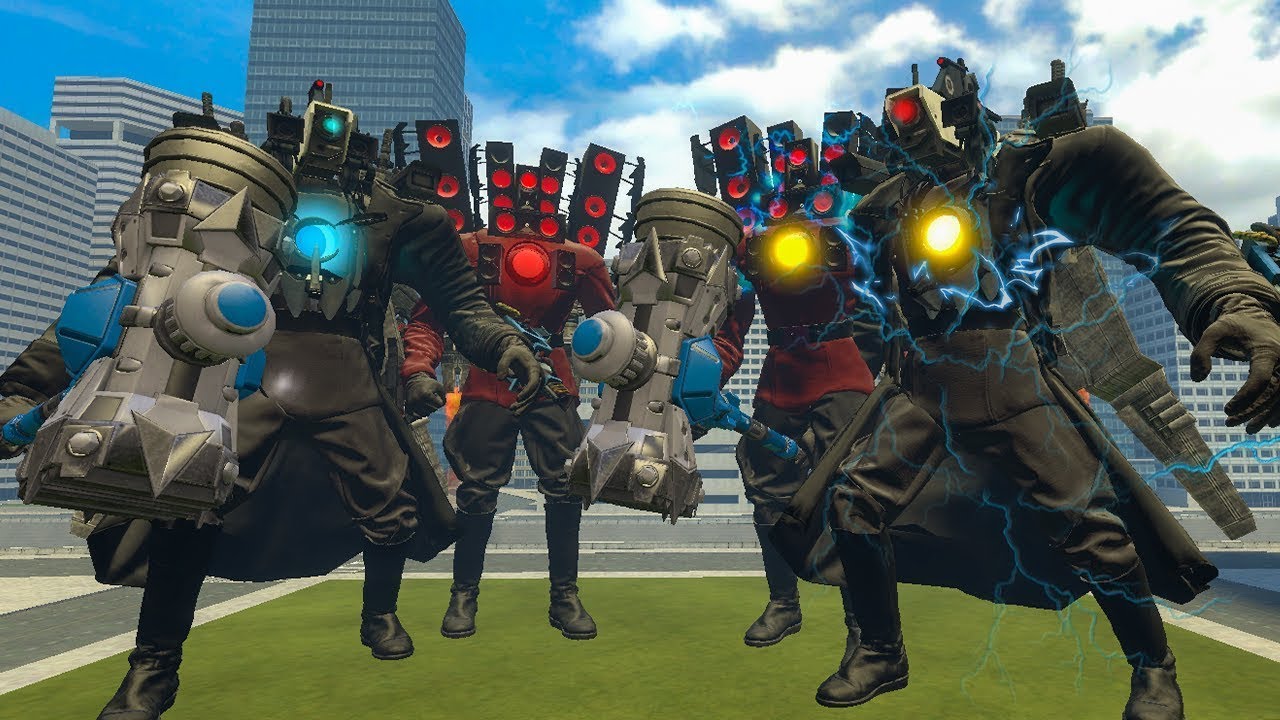 CORRUPTED TITAN CAMERAMAN ARMY VS TITAN SPEAKER & CAMERAMAN ARMY ...