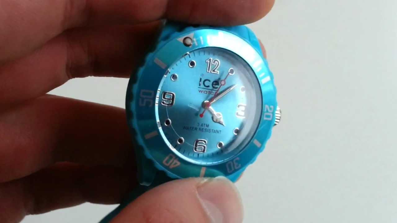 Ice Watch Replica Light Blue - PriceAngels Replica Review - YouTube