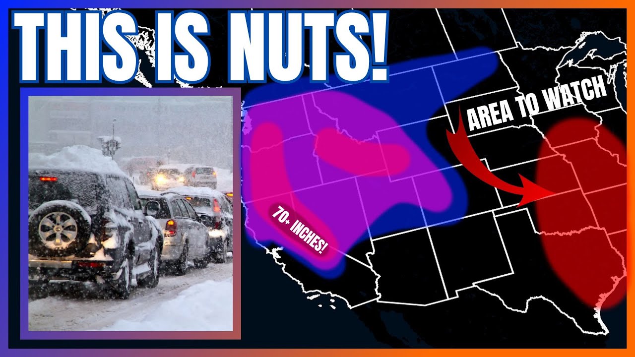 This Storm Is WILD (70+ Inches Of Snow) & Possible Severe Weather - YouTube
