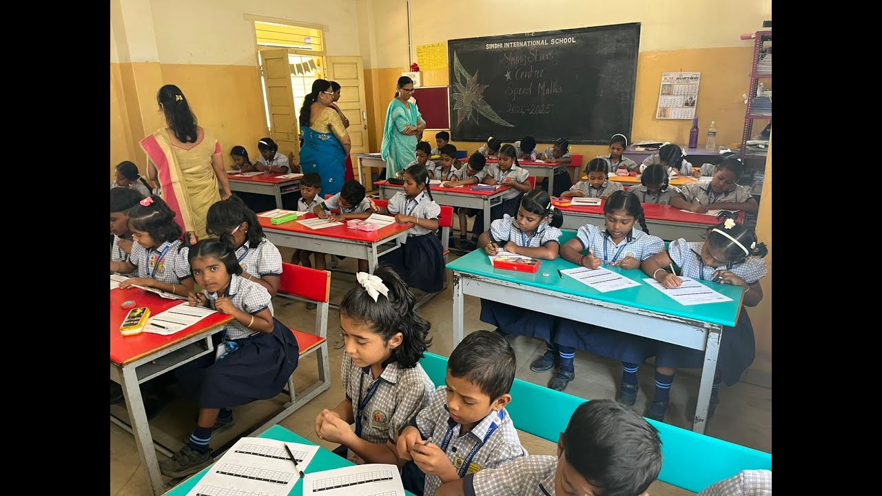 Speed Math contest organised by Young Stars - YouTube