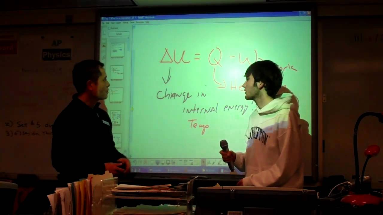 THE SECOND LAW OF THERMODYNAMICS INTERVIEW WITH BHS PHYSICS TEACHER MR.CHEE - YouTube