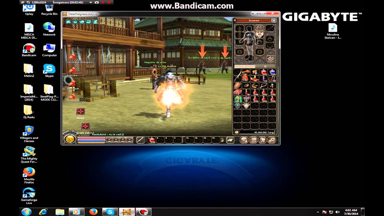 Metin2 Flag Gm mode prezentare :) - YouTube