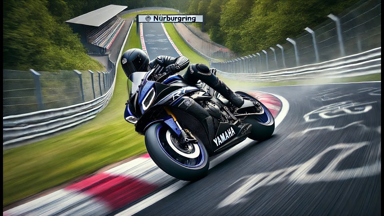 Nürburgring: RIDE 5's Wild Yamaha YZF R7 Upgrade - YouTube