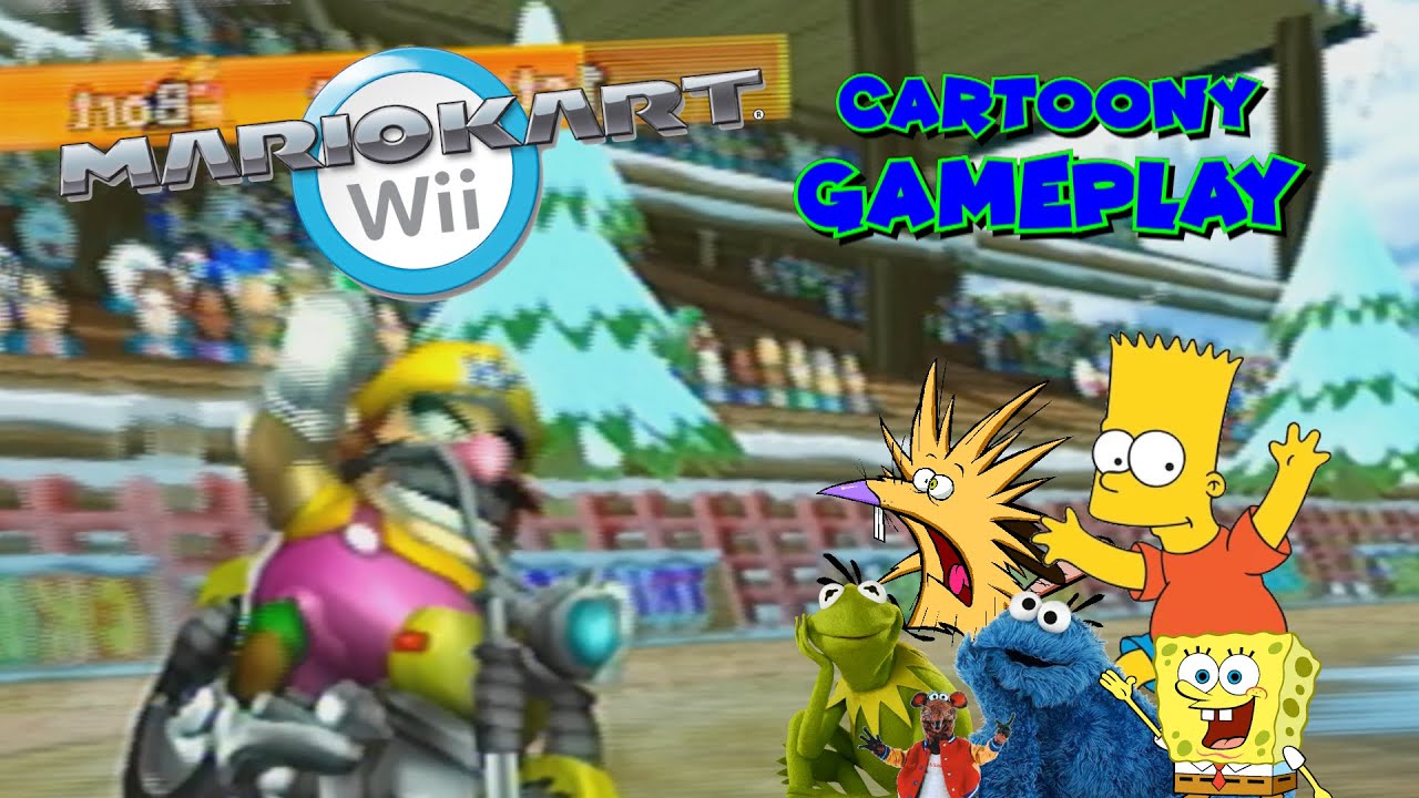 Cartoony Gameplay: Mario Kart Wii ROUND 2 - YouTube