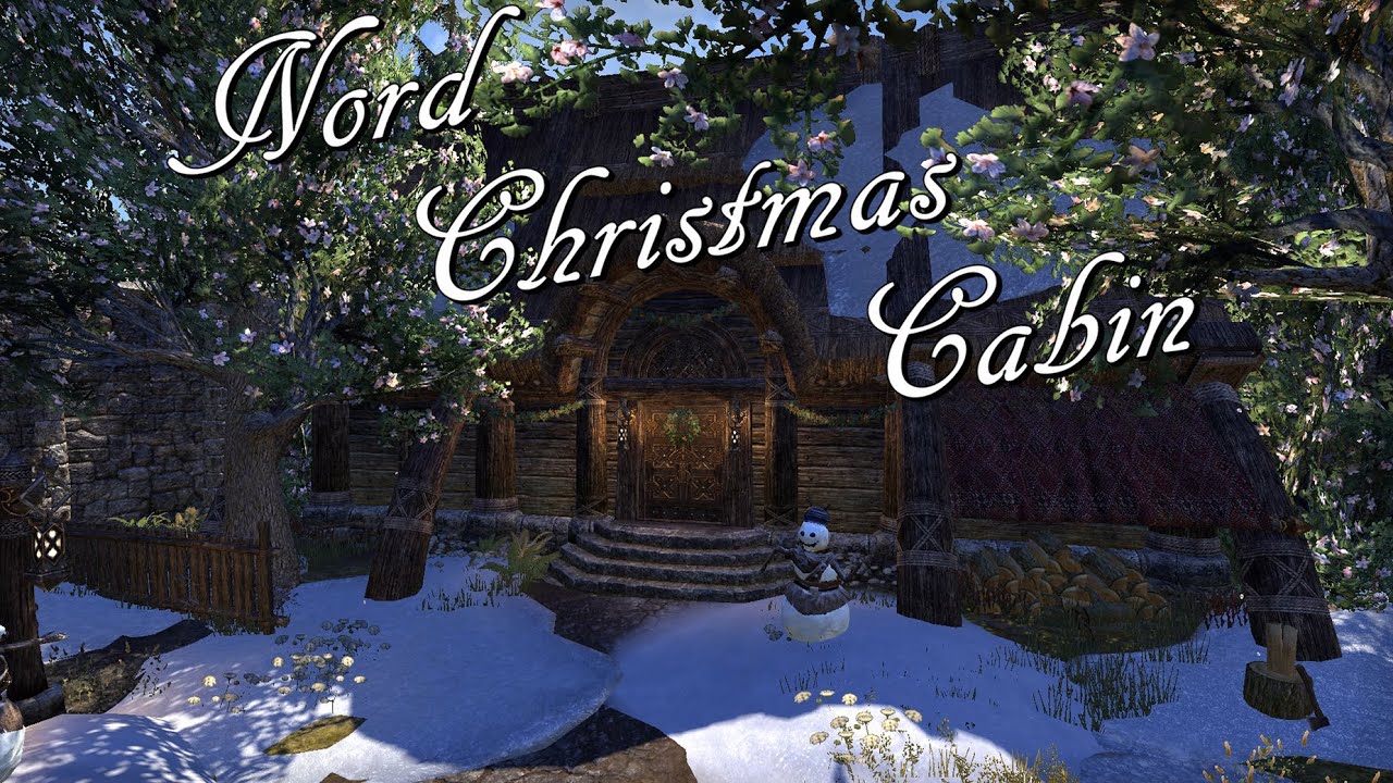 Nord Christmas Cabin | ESO House Tours - YouTube