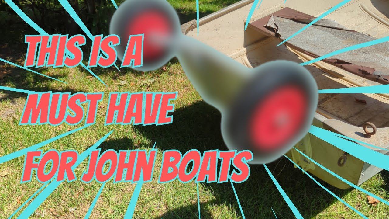 DIY Simple And Easy John Boat Upgrade ( Every John Boat Needs These ...
