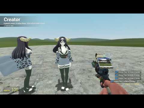 vidio yang sembentar, main anime-animean di garrys mod