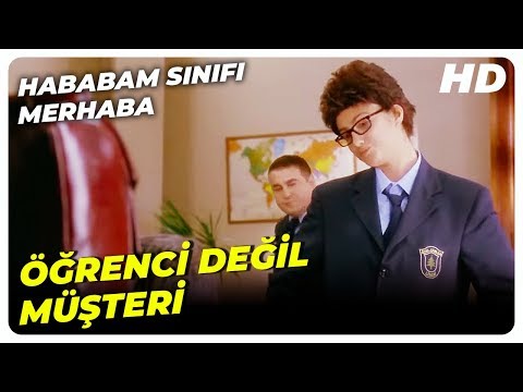 Arzu Erkek Kılığında Okula Kayıt Oldu | Hababam Sınıfı Merhaba Türk Komedi Filmi