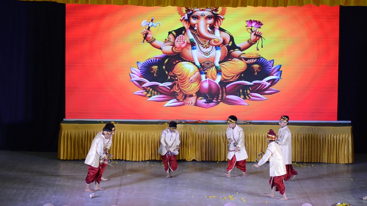 TIME School Bandlaguda Annual Day Ganesh Vandana 4 Jan 2020 - YouTube