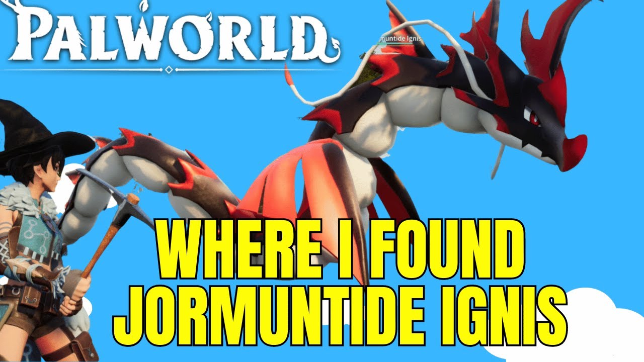 PALWORLD Where I found HUGE DRAGON EGG Jormuntide Ignis - YouTube