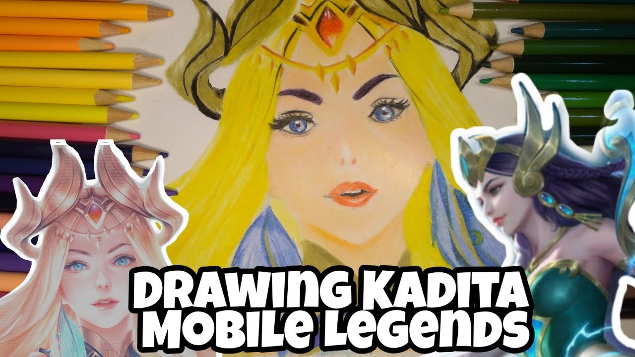 How to draw Kadita? | MLBB Hero | Time Lapse - YouTube