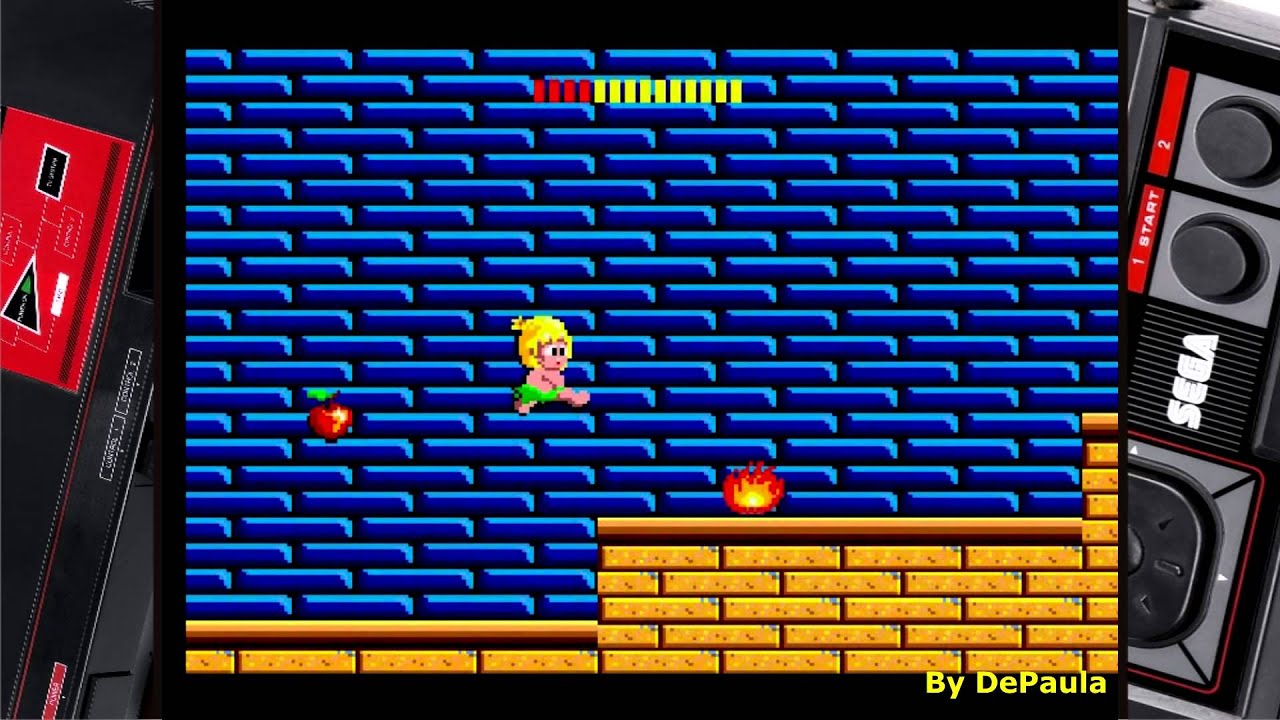 Wonder Boy (Master System) Gameplay Fase 2-2 - YouTube