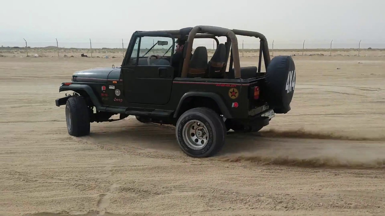 mahindra thar stunt,drift, india rajasthan - YouTube