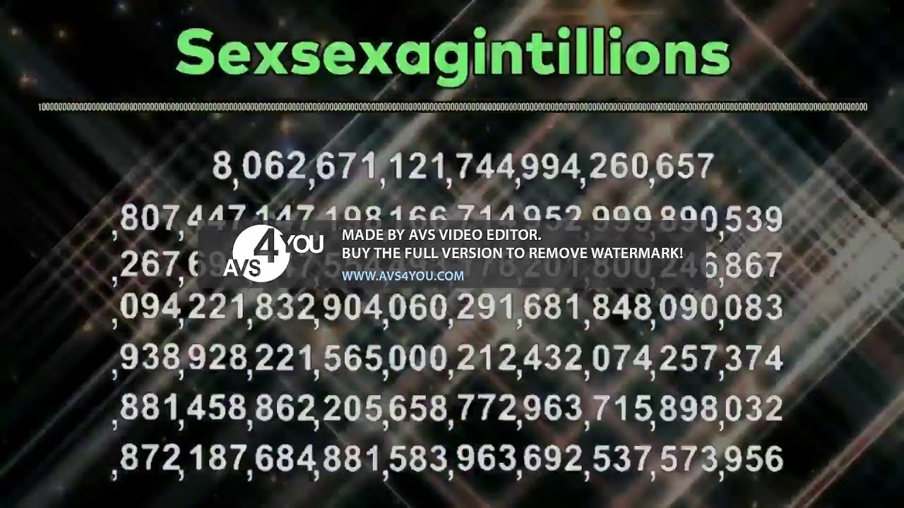 1 to centillion x300 speed - YouTube