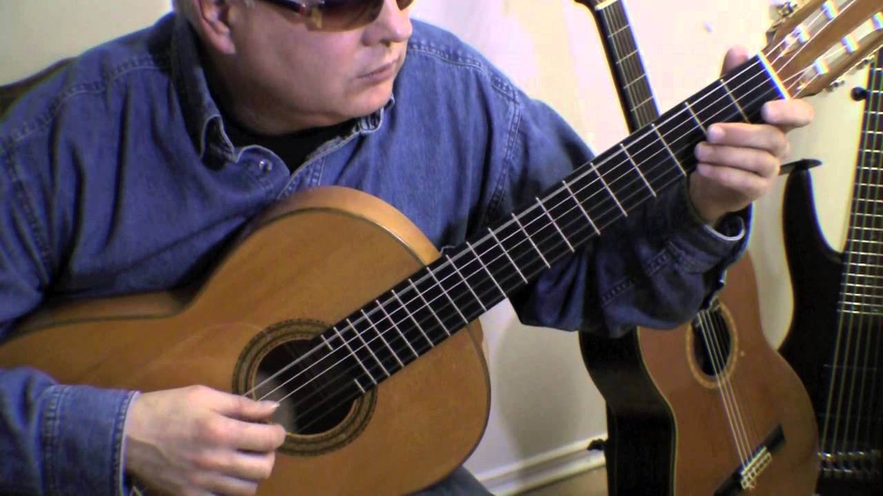 Francisco Tarrega - Study in E minor - by Michael Pokrovsky, guitar (HD ...