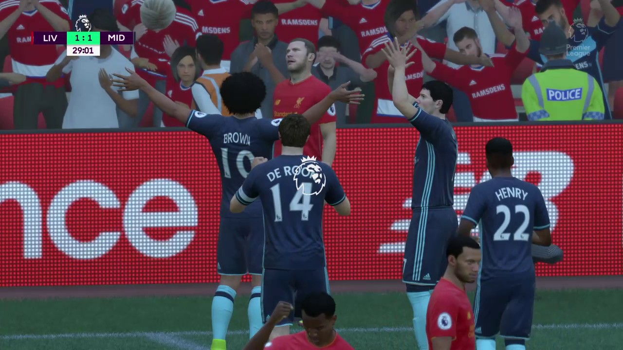 LIVERPOOL VS. MIDDLESBROUGH 1st Half - YouTube