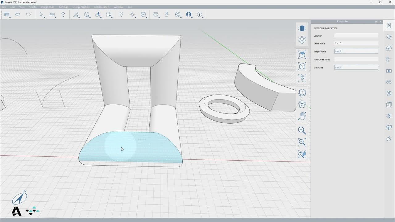 2.7 FormIt Snippets - Advanced Modeling Tools: Sweep and Loft - YouTube