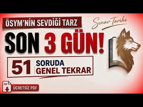 KPSS Tarih Kurtarma Operasyonu | 2 #kpsstarih
